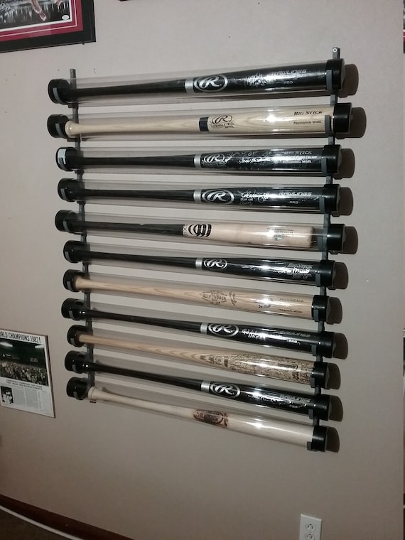 9bat Rack Metal Baseball Bat Rack | Etsy