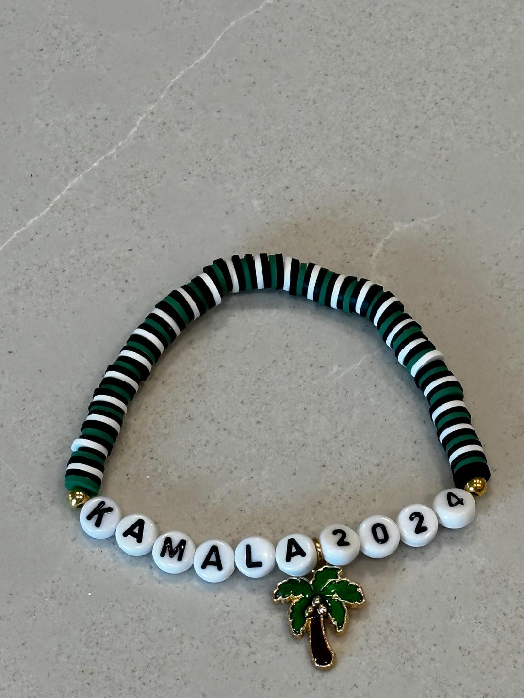 Kamala 2024 coconut Tree Version Friendship Bracelet - Etsy