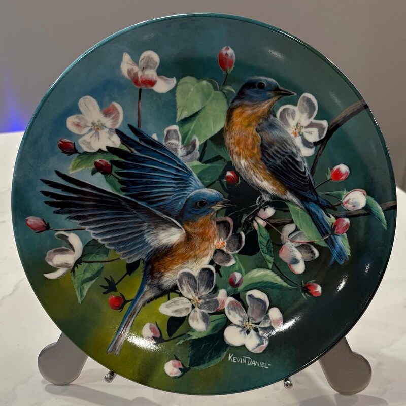 Bluebird Plate - Etsy