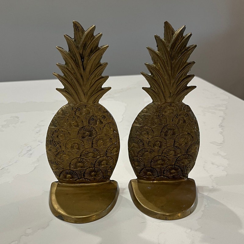 Pineapple Bookends - Etsy