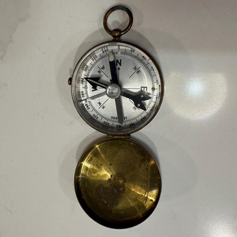 Brass Compass - Etsy