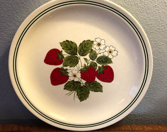 Strawberry plates | Etsy