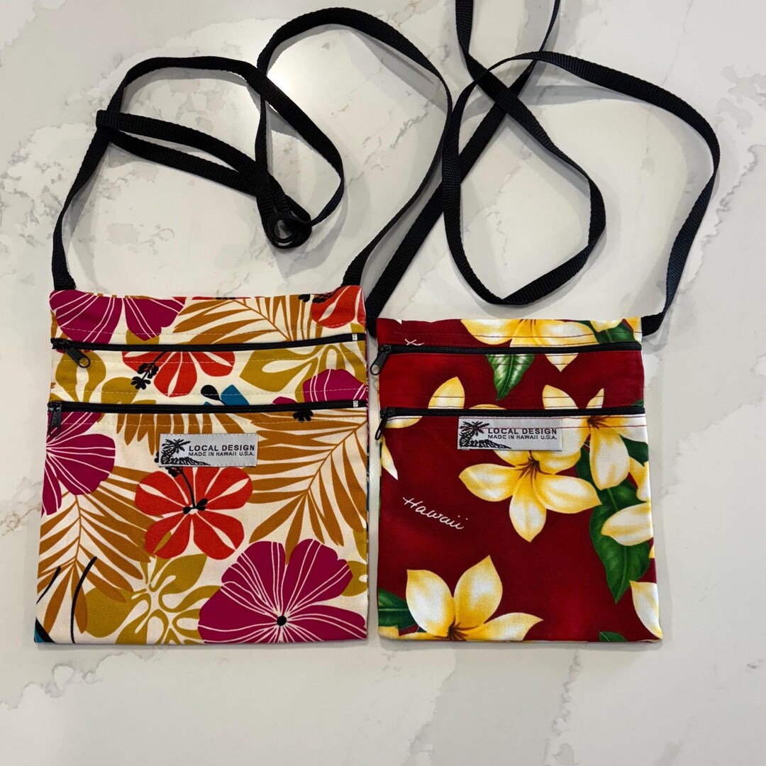 Vintage Local Design Hawaii Crossbody Purse Shoulder Bags Pair ...