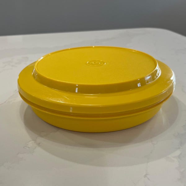 Yellow Tupperware - Etsy