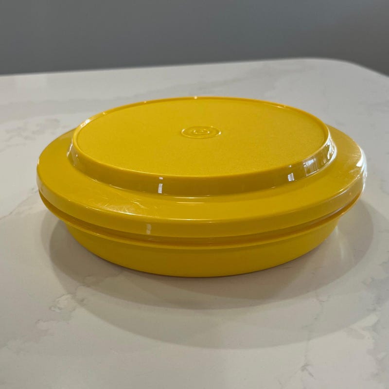 Yellow Tupperware - Etsy