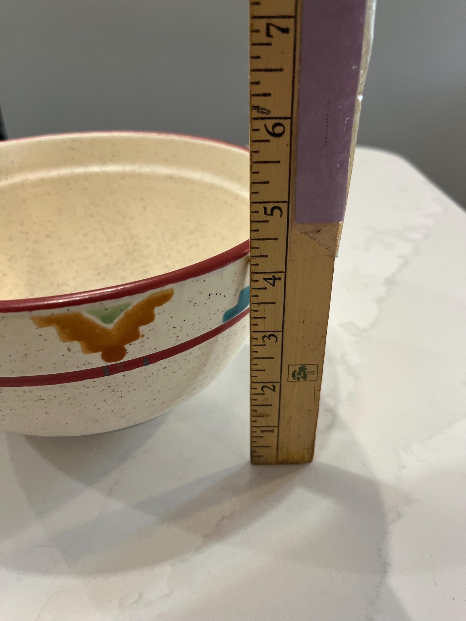 Vintage Treasure Craft Saratoga Mixing Bowl Southwest Kitchen Bowl ...