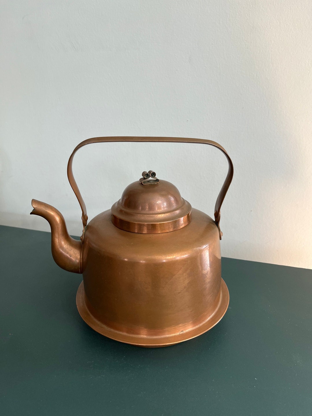 Vintage Skultuna Sweden Copper Teapot Kettle Mid - Etsy