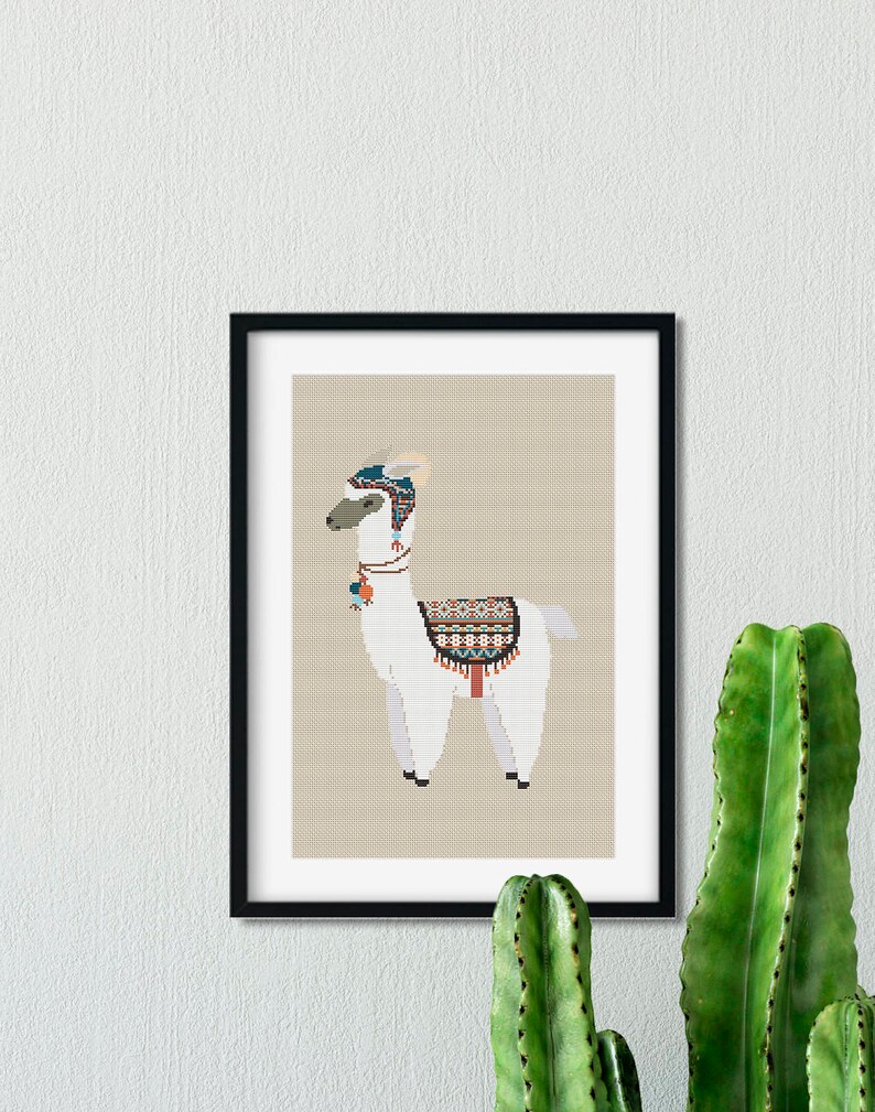 Alpaca 3. Cross Stitch Pattern PDF. Baby Cross Stitch Pdf Pattern ...