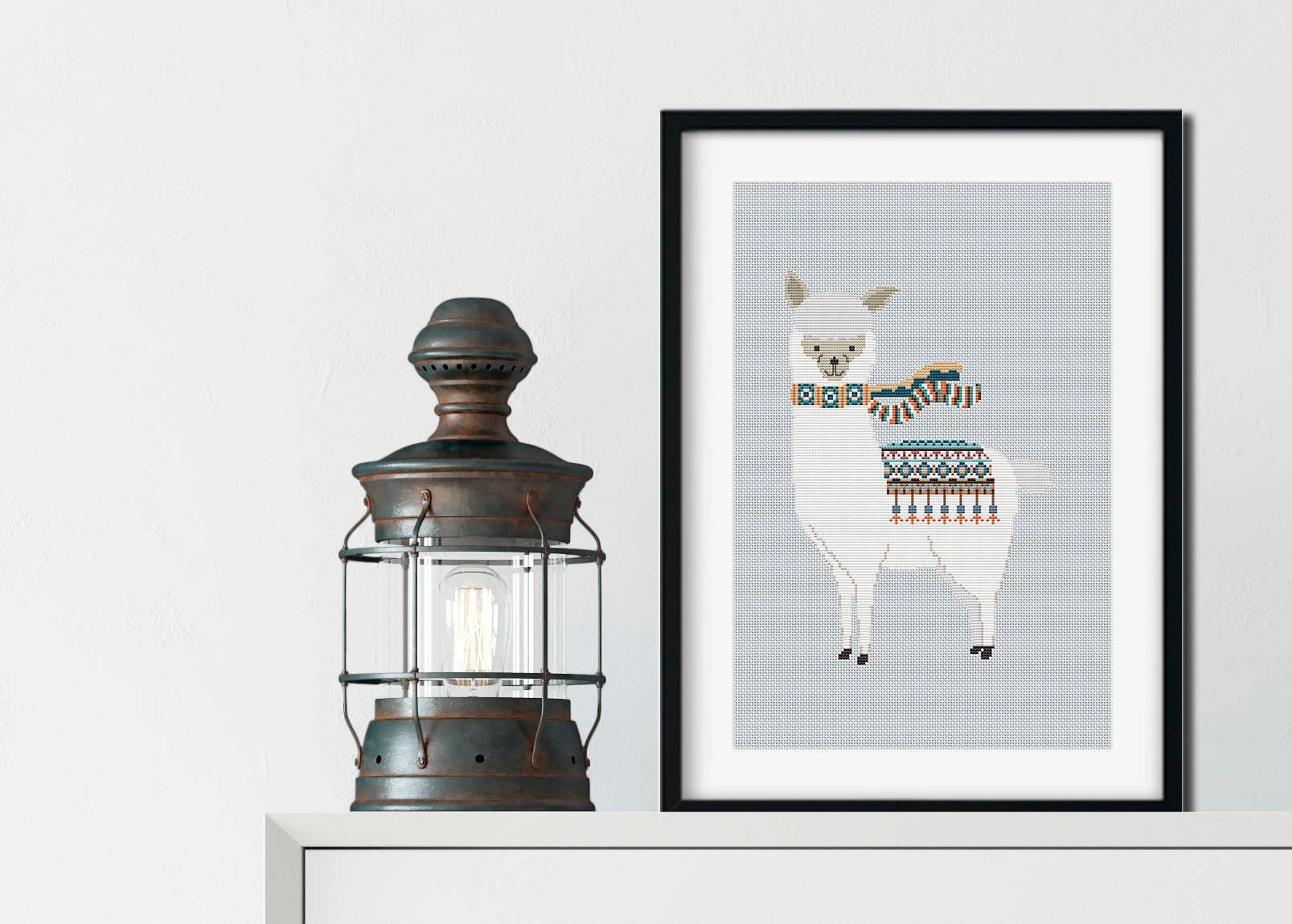 Alpaca 1. Cross Stitch Pattern PDF. Baby Cross Stitch Pdf Pattern ...