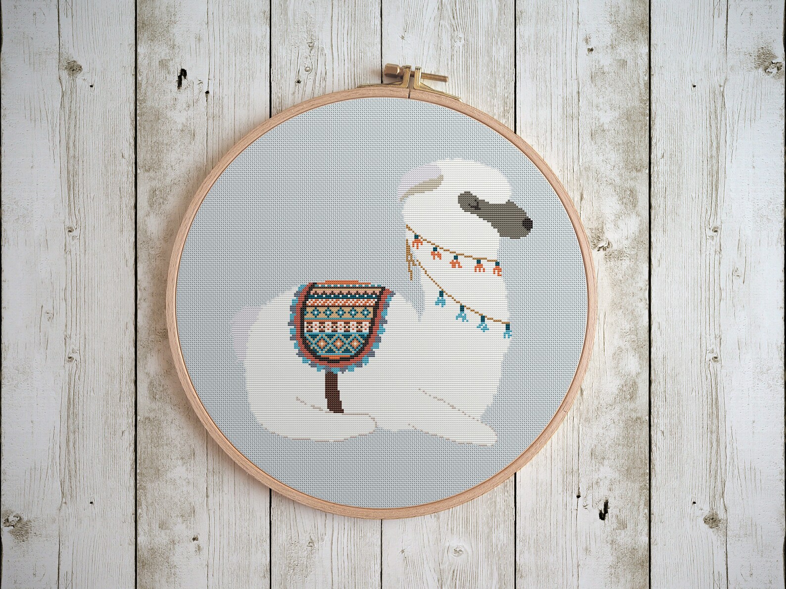 Alpaca 4. Cross Stitch Pattern PDF. Baby Cross Stitch Pdf Pattern ...