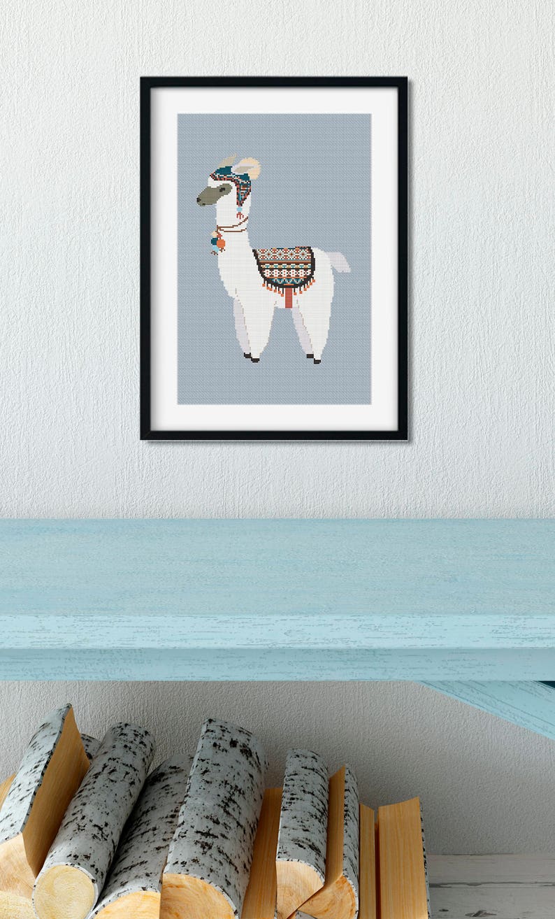 Alpaca 3. Cross Stitch Pattern PDF. Baby Cross Stitch Pdf Pattern ...