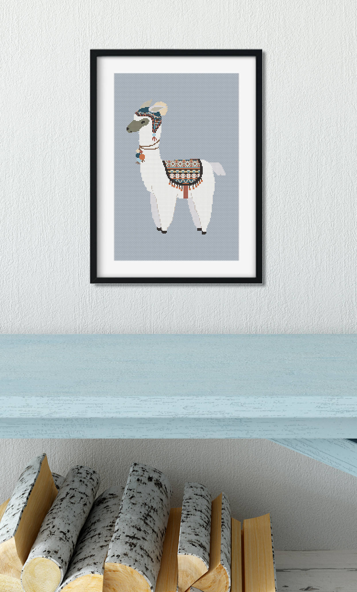Alpaca 3. Cross Stitch Pattern PDF. Baby Cross Stitch Pdf Pattern ...
