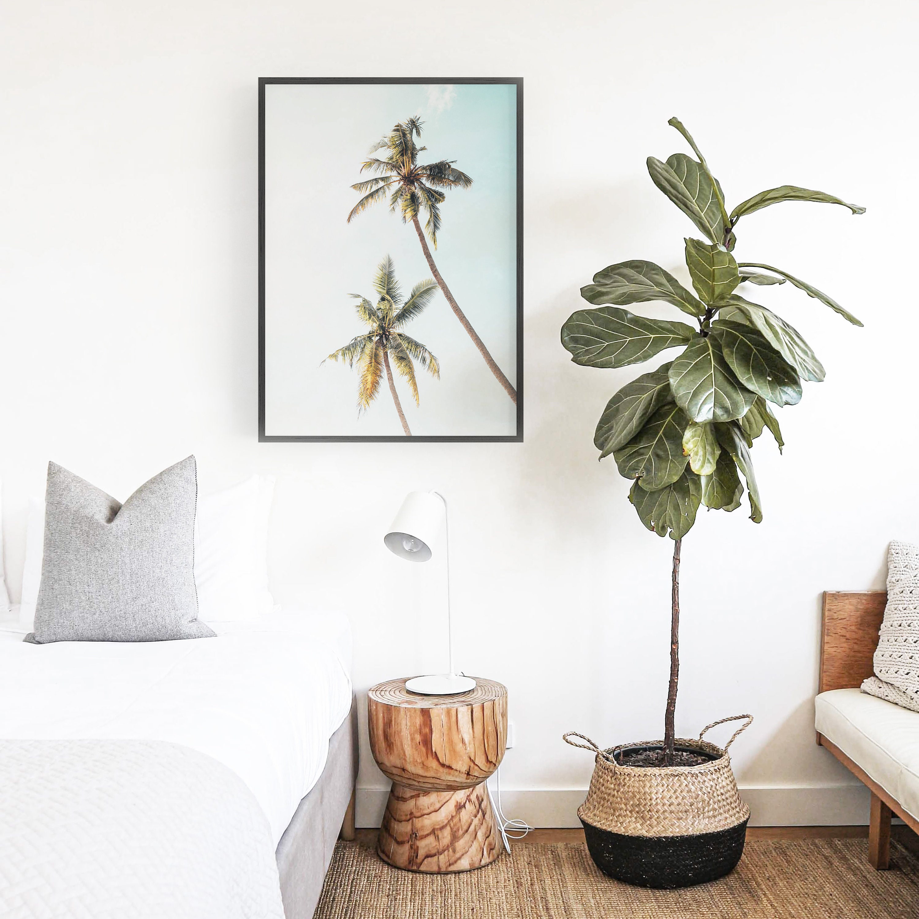 Palm Trees Print Tropical Wall Decor DIGITAL DOWNLOAD Palm | Etsy