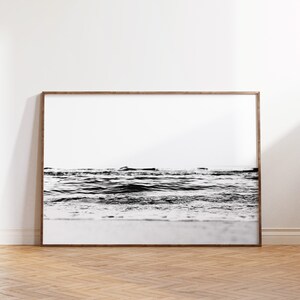 Ocean Waves Minimalist Printable, Close View Waves Photography, Instant ...