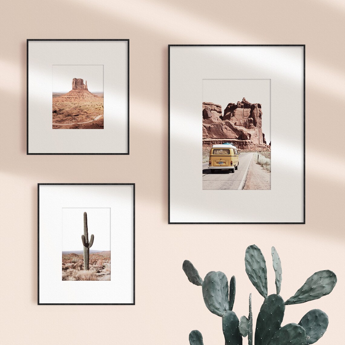 Boho Desert Set of 3 Prints PRINTABLE WALL ART Southwestern - Etsy