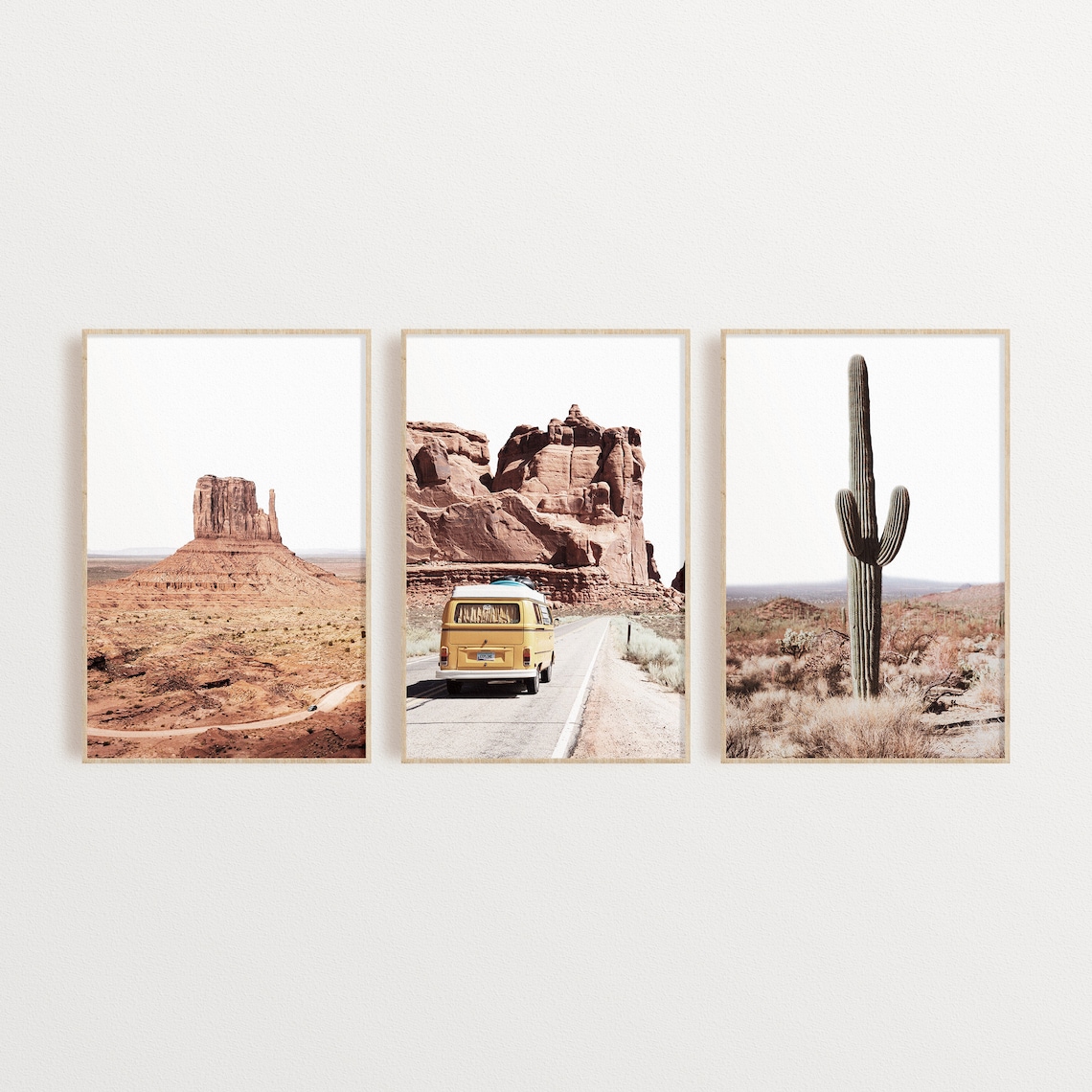 Boho Desert Set of 3 Prints PRINTABLE WALL ART Southwestern - Etsy