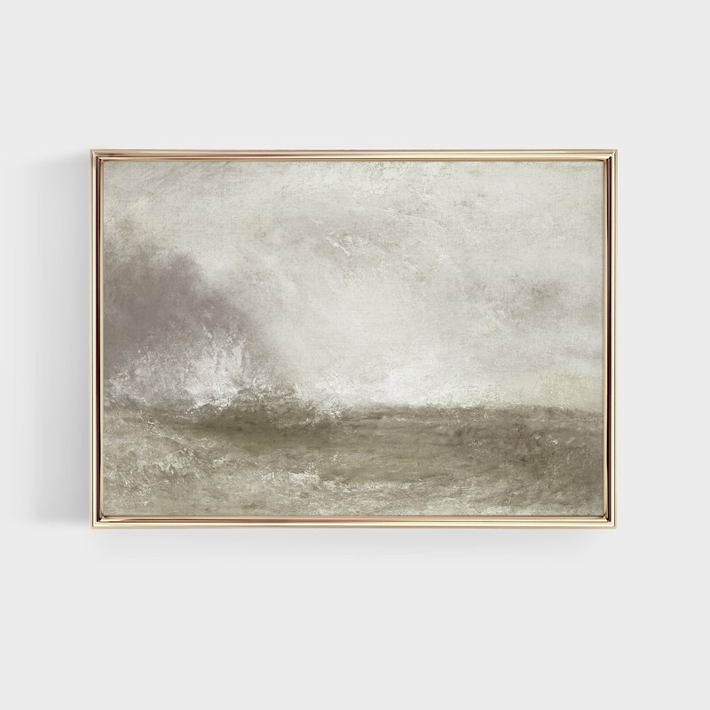 Neutral Abstract Art - Etsy