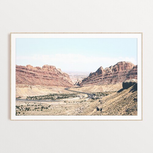 Boho Printable Art Retro Van Print Desert Print Digital | Etsy