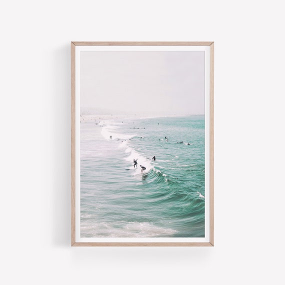 Home Décor Digital Download California Travel Prints Surfer Coast Pismo ...