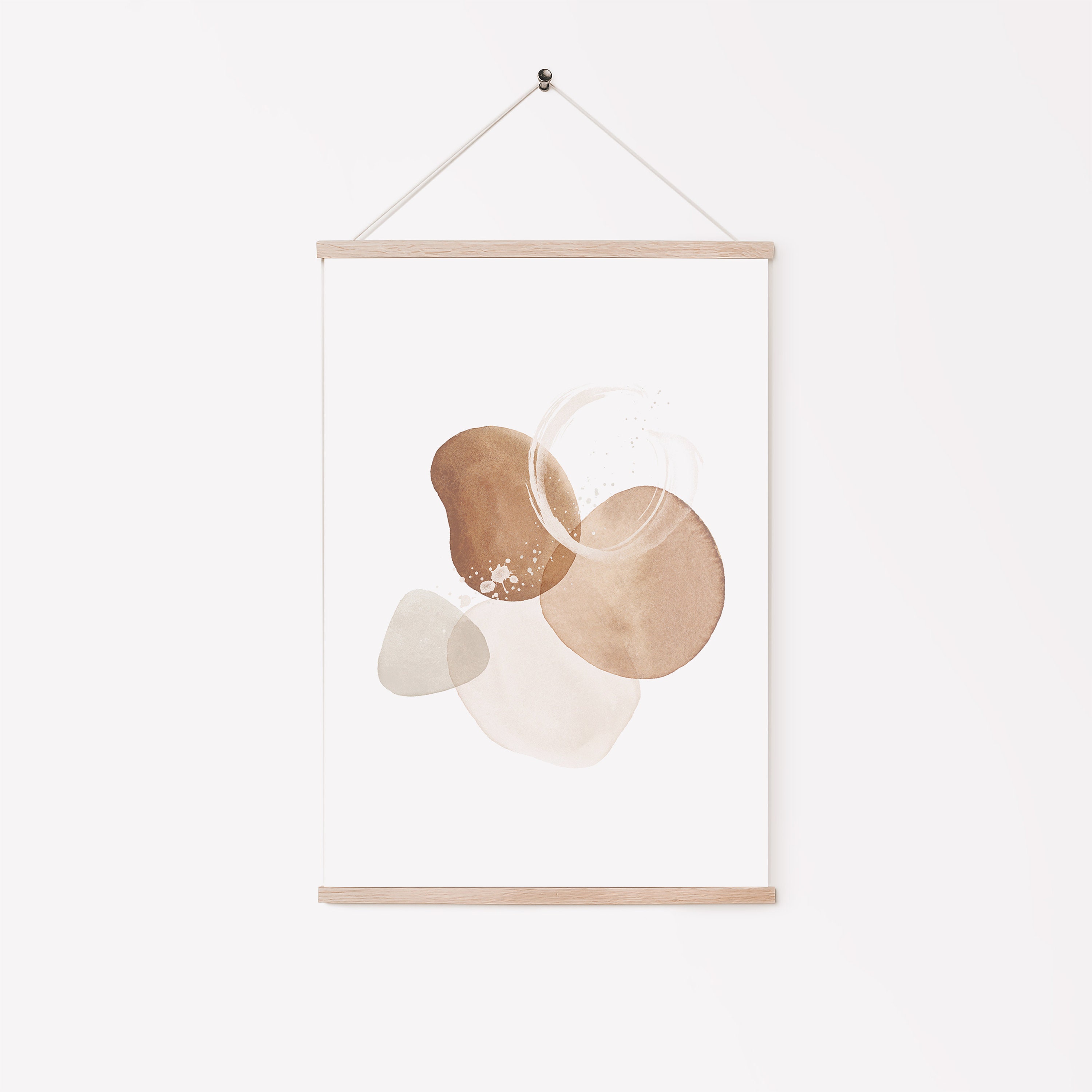 Abstract Shapes Prints Set Set of 3 Abstract Wall Art - Etsy