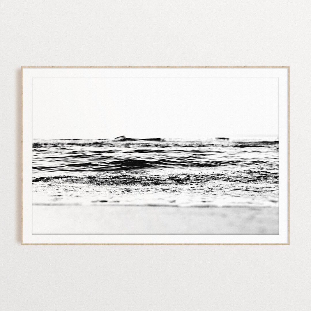 Ocean Waves Minimalist Printable Close View Waves - Etsy
