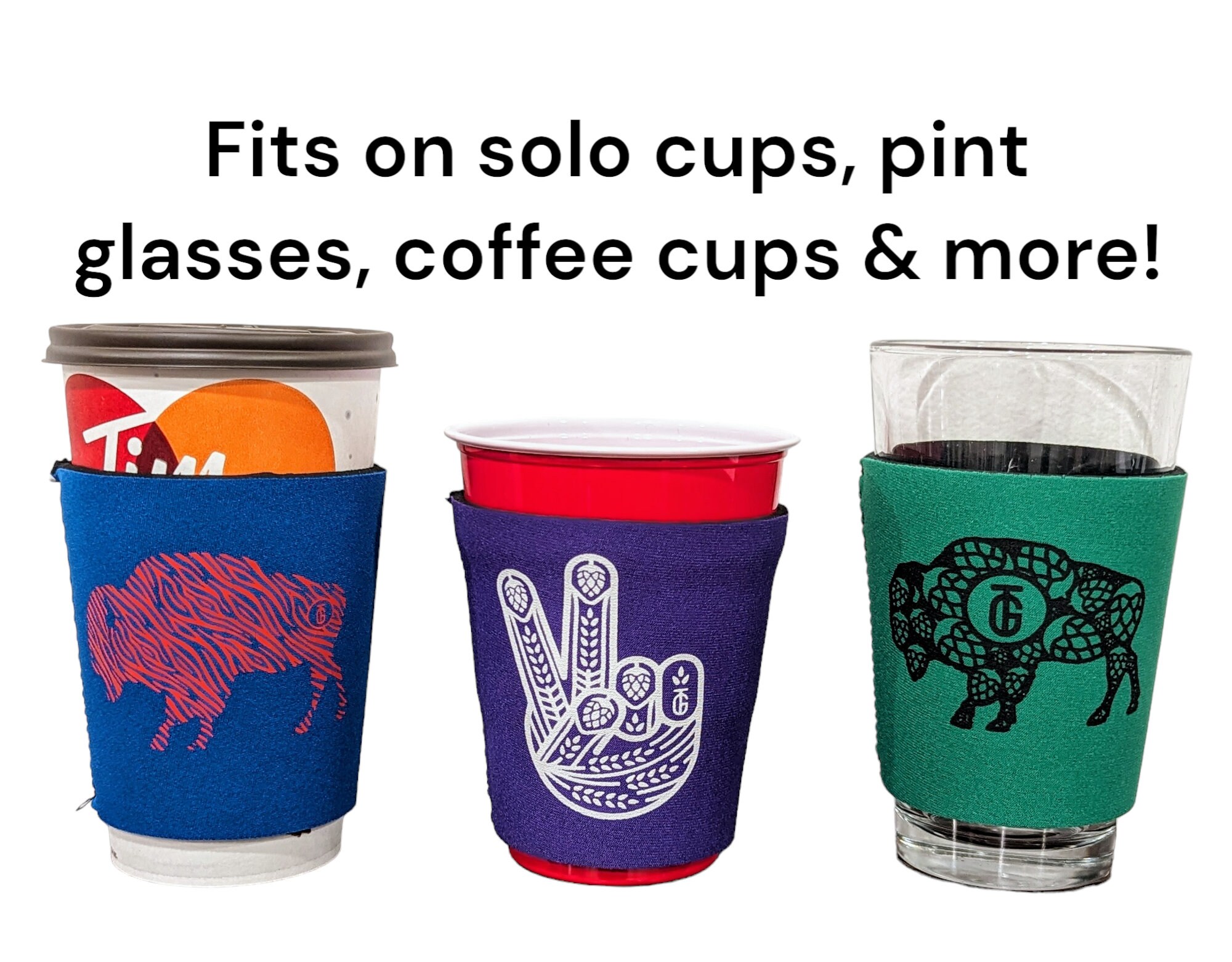American Flag /USA/ Solo Cup Koozie/ Pint Glass Koozie/ Freedom/usa ...
