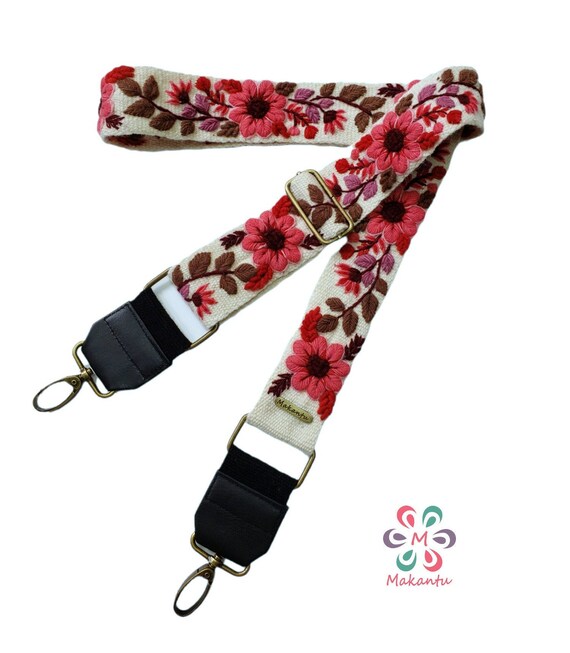 Embroidered Bag Strap Camera Strap Adjustable Bag Shoulder - Etsy