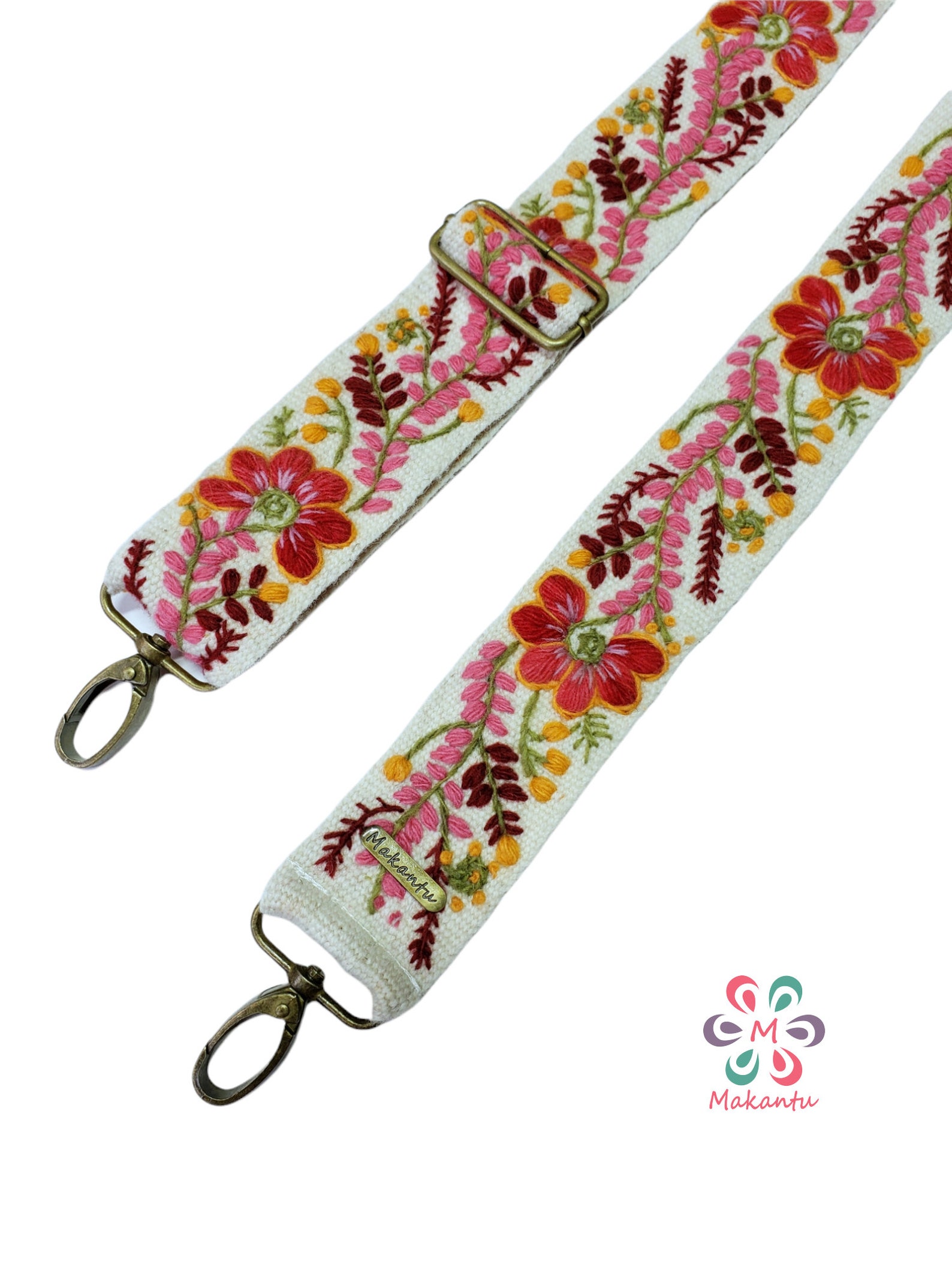 Embroidered Bag Strap, Camera Strap, Adjustable Bag, Shoulder Bag ...