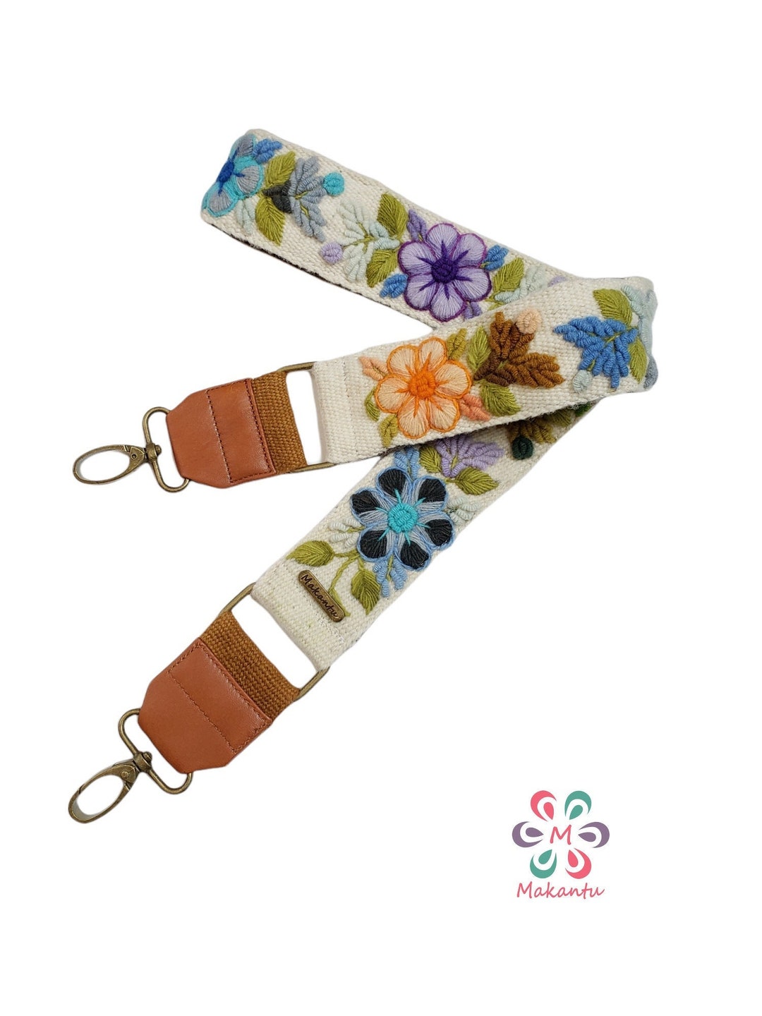 Embroidered Bag Strap Camera Strap Adjustable Bag Shoulder - Etsy