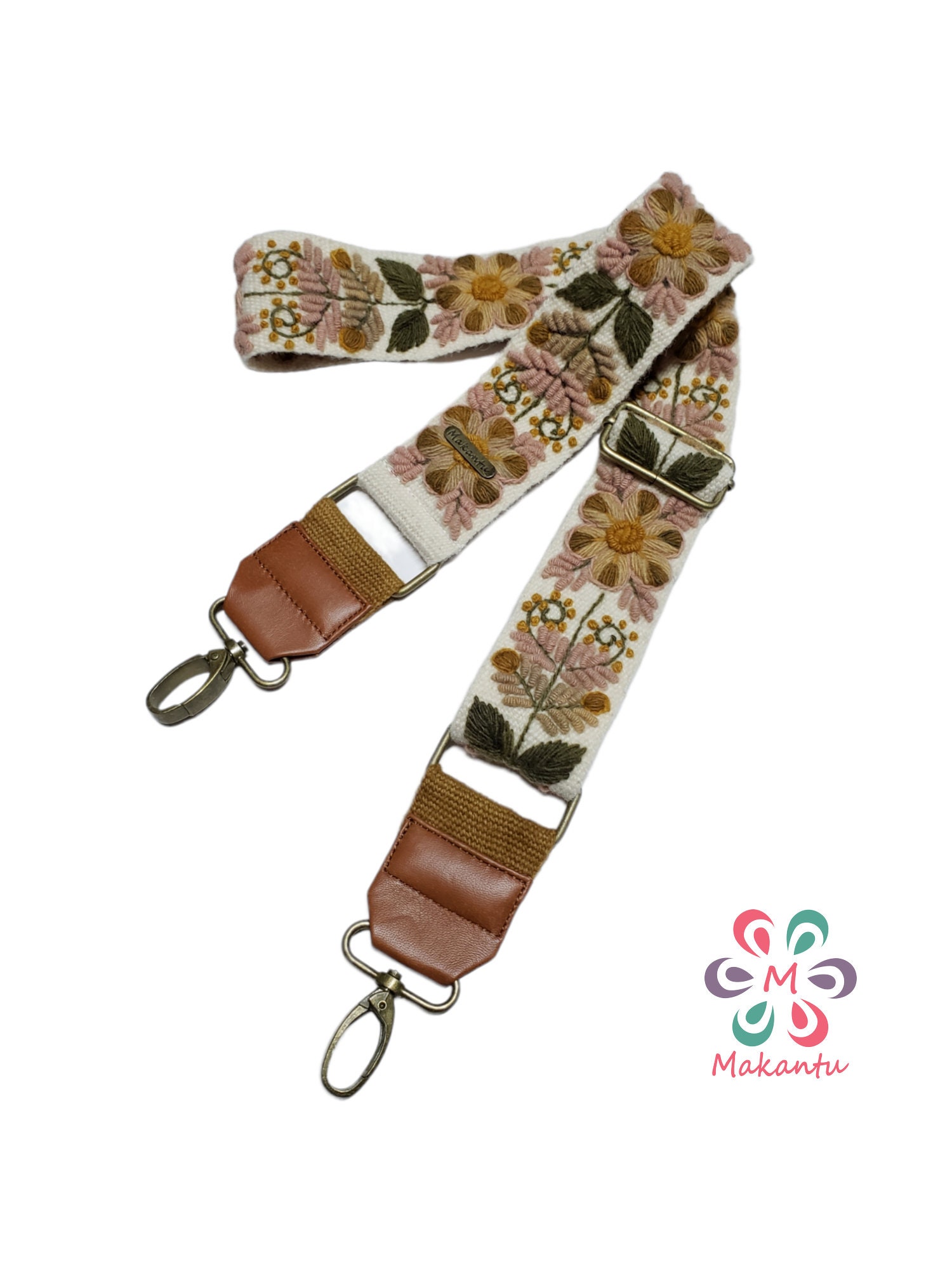 Embroidered Bag Strap Camera Strap Adjustable Bag Shoulder - Etsy