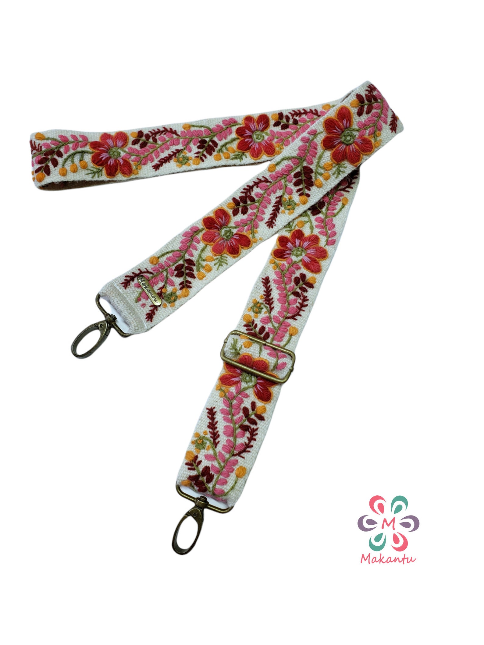 Embroidered Bag Strap, Camera Strap, Adjustable Bag, Shoulder Bag ...