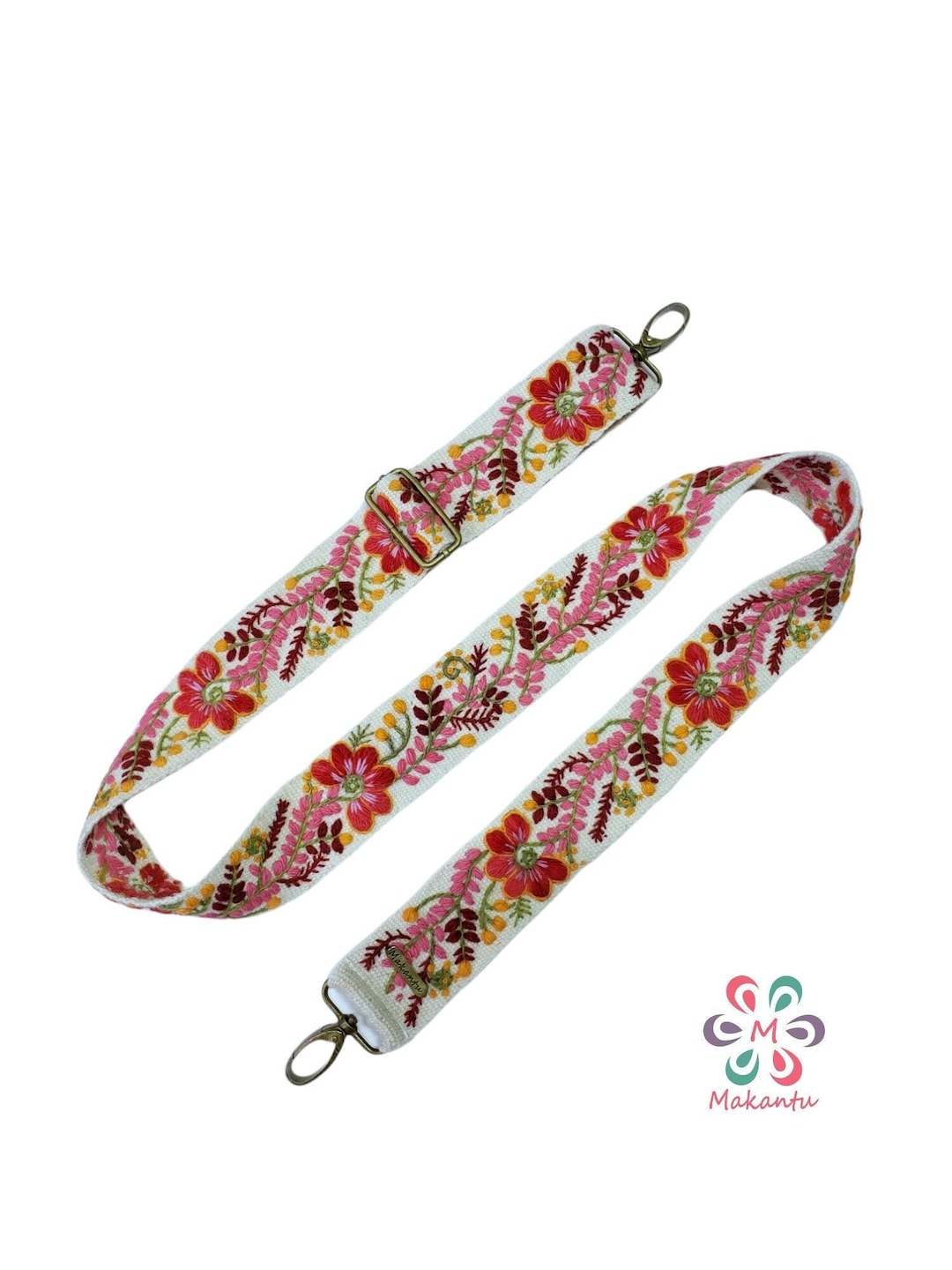 Embroidered Bag Strap Camera Strap Adjustable Bag Shoulder - Etsy