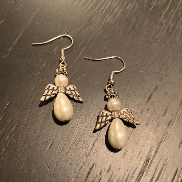 Angel Earrings - Etsy