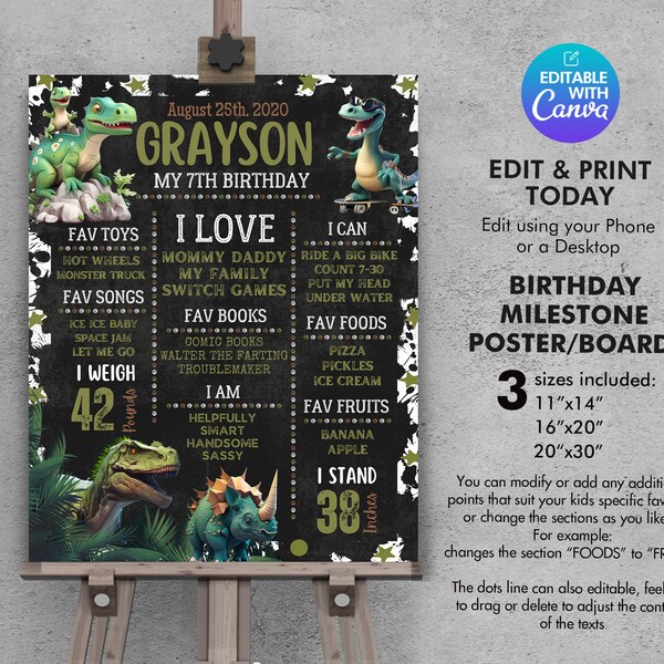 Birthday Board - Etsy