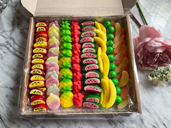 Fruit Salad 1KG Pick & Mix Treat Gift Box or Bag Sweet Treat - Etsy