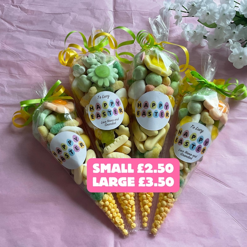 Easter Sweets Cones - Etsy UK