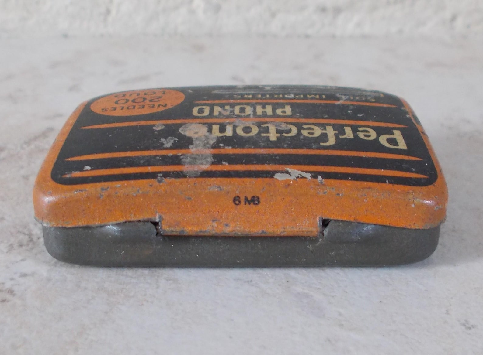 Antique Gramophone Needle Tin Box PERFECTONE UK United Kingdom Antique ...