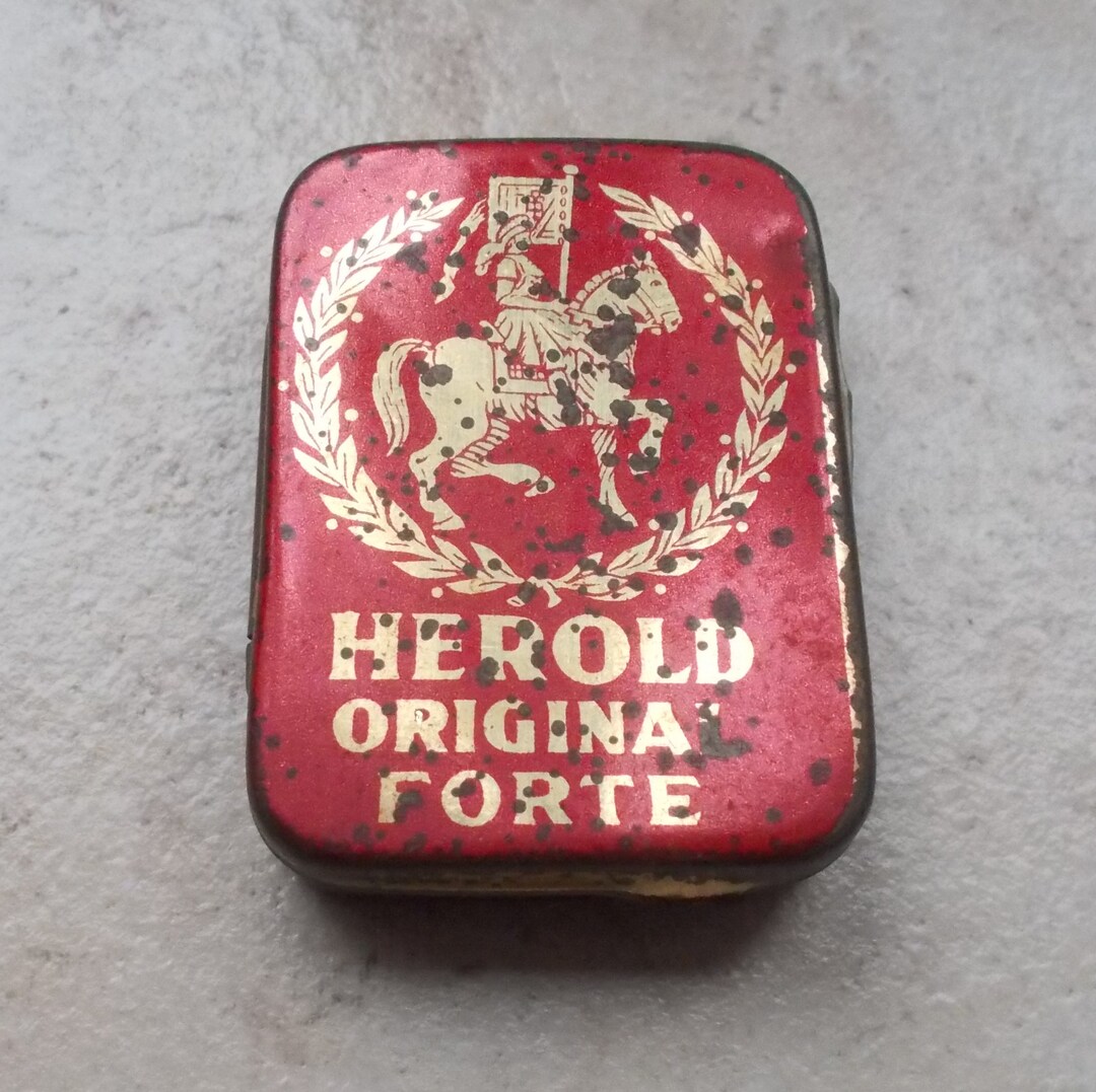 Antique Gramophone Needle Tin Box HEROLD France Vintage Old Red - Etsy