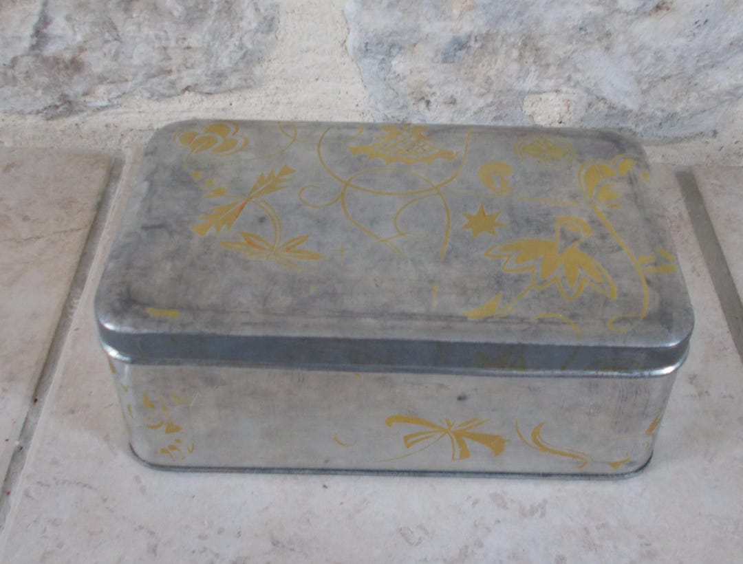 Vintage Candy Tin Box Sweet France Antique French Container 1970s - Etsy