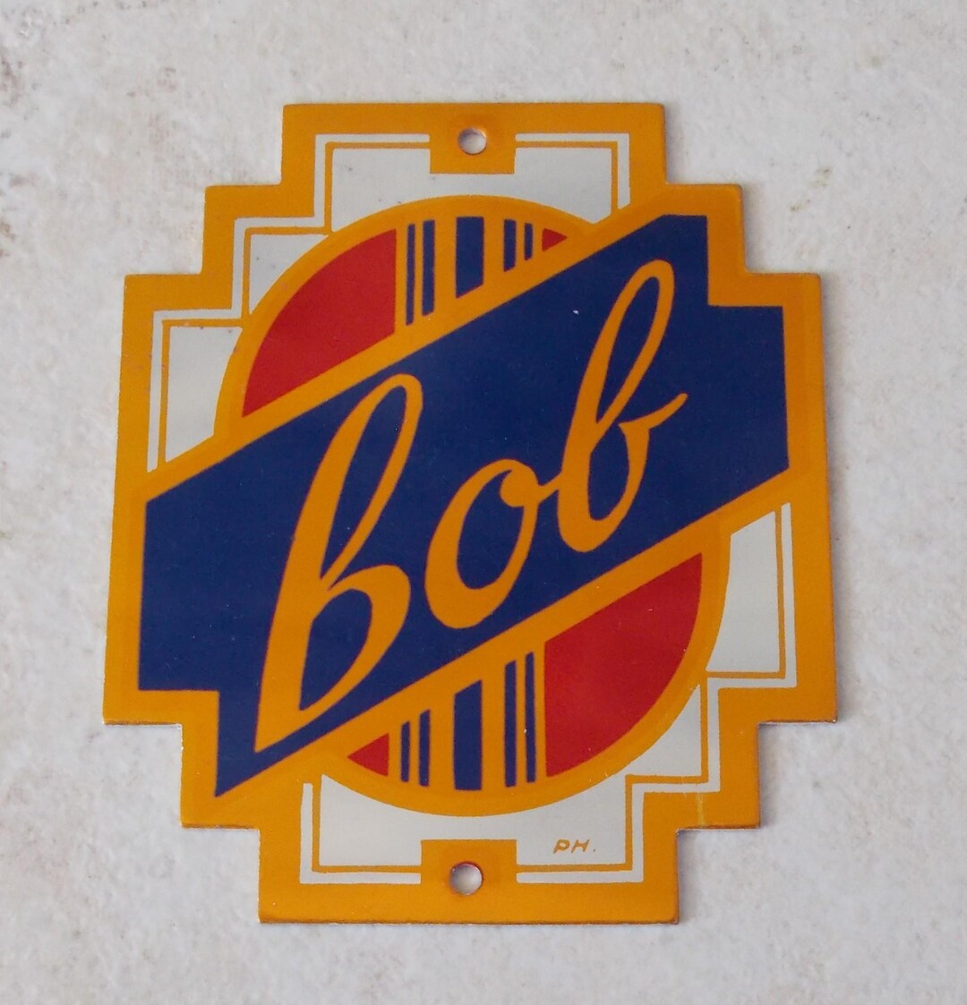 Vintage Head Badge Bicycle BOB France Tube Antique French #2 - Etsy