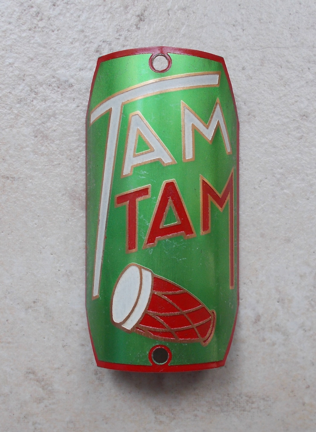 Vintage TAM TAM France Bicycle Head Badge Antique Bike French - Etsy
