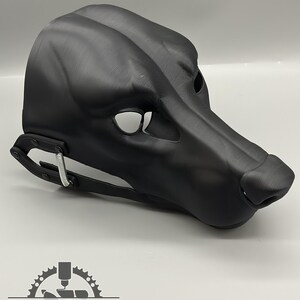 Wolf Fursuit Head Base: Realistic 3D Printed Moving Jaw DIY Blank Furry ...
