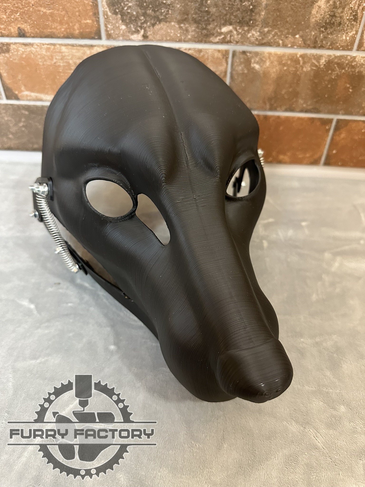 Fox Fursuit Head Base 3D Printed Fursuit Base With Moving Jaw, Hinged ...