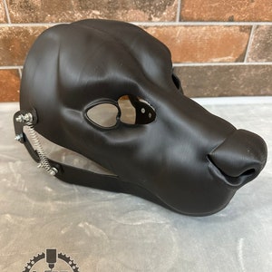 Realistic Hyena Fursuit Head Base With Moving Jaw and Hinges for Furry ...