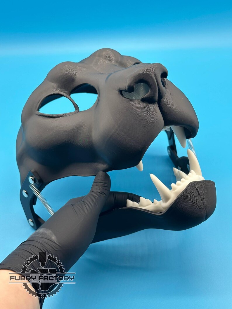 Realistic Lynx Fursuit Head Base - Moving Jaw 3D Printed - Etsy