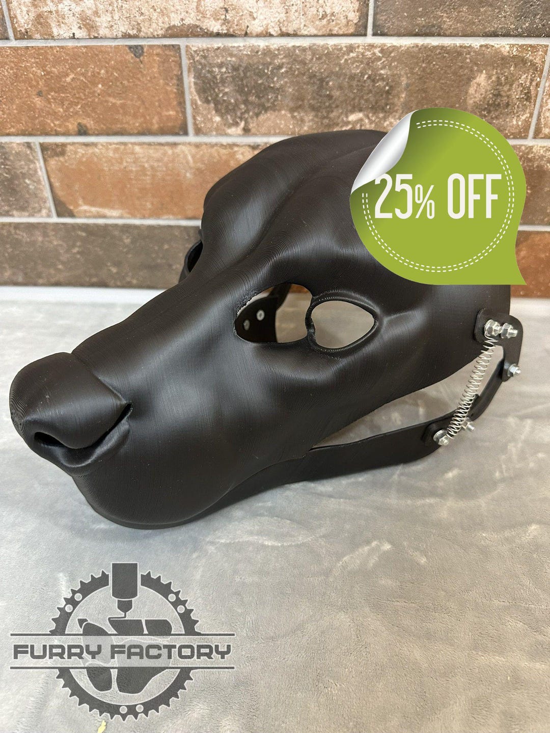 Realistic Hyena Fursuit Head Base With Moving Jaw and Hinges for Furry ...