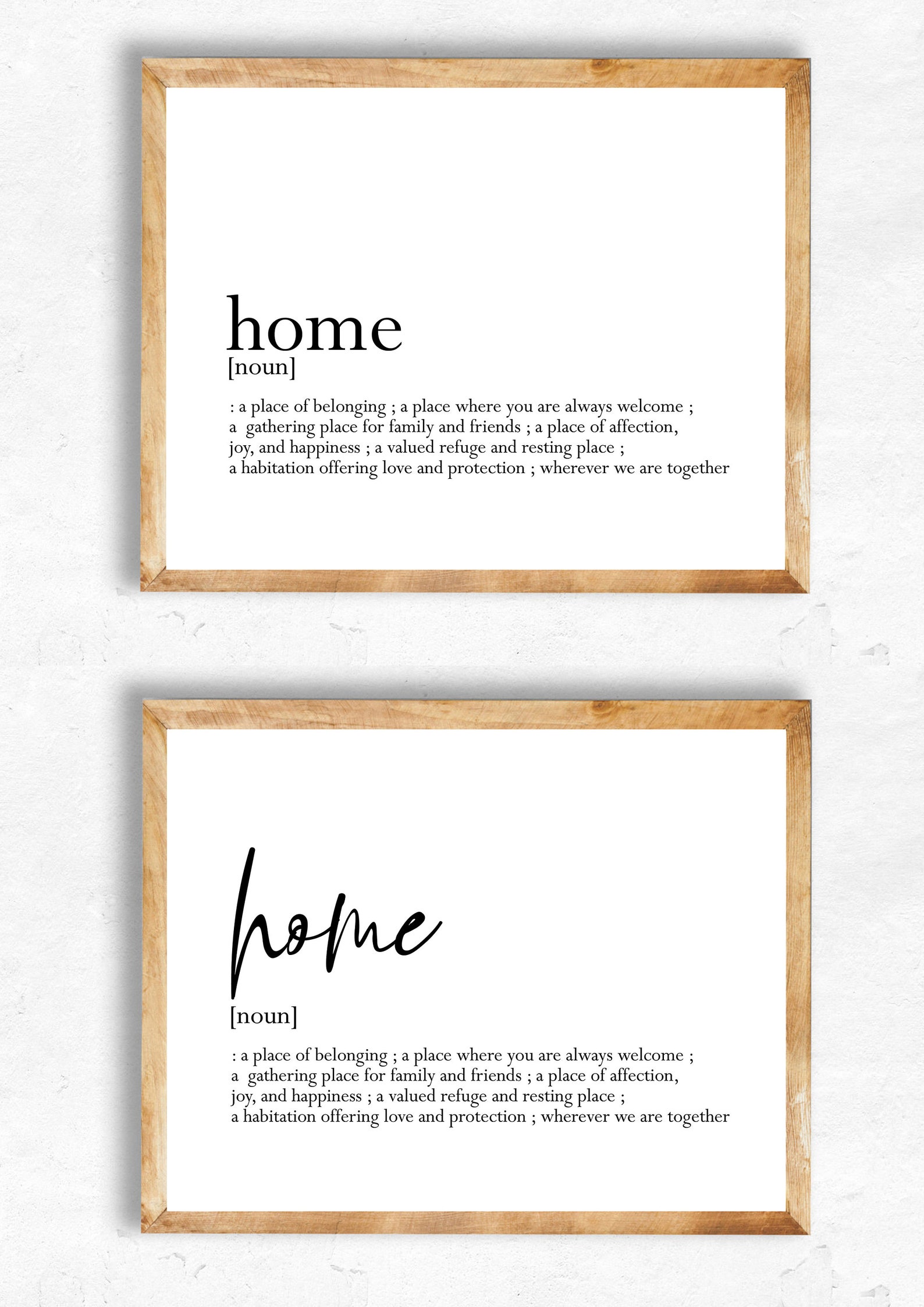 Home Definition Dictionary Print Home Gift Wall Art Home - Etsy UK