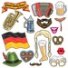 18 Oktoberfest Party Photo Booth Props Instant Download - Etsy