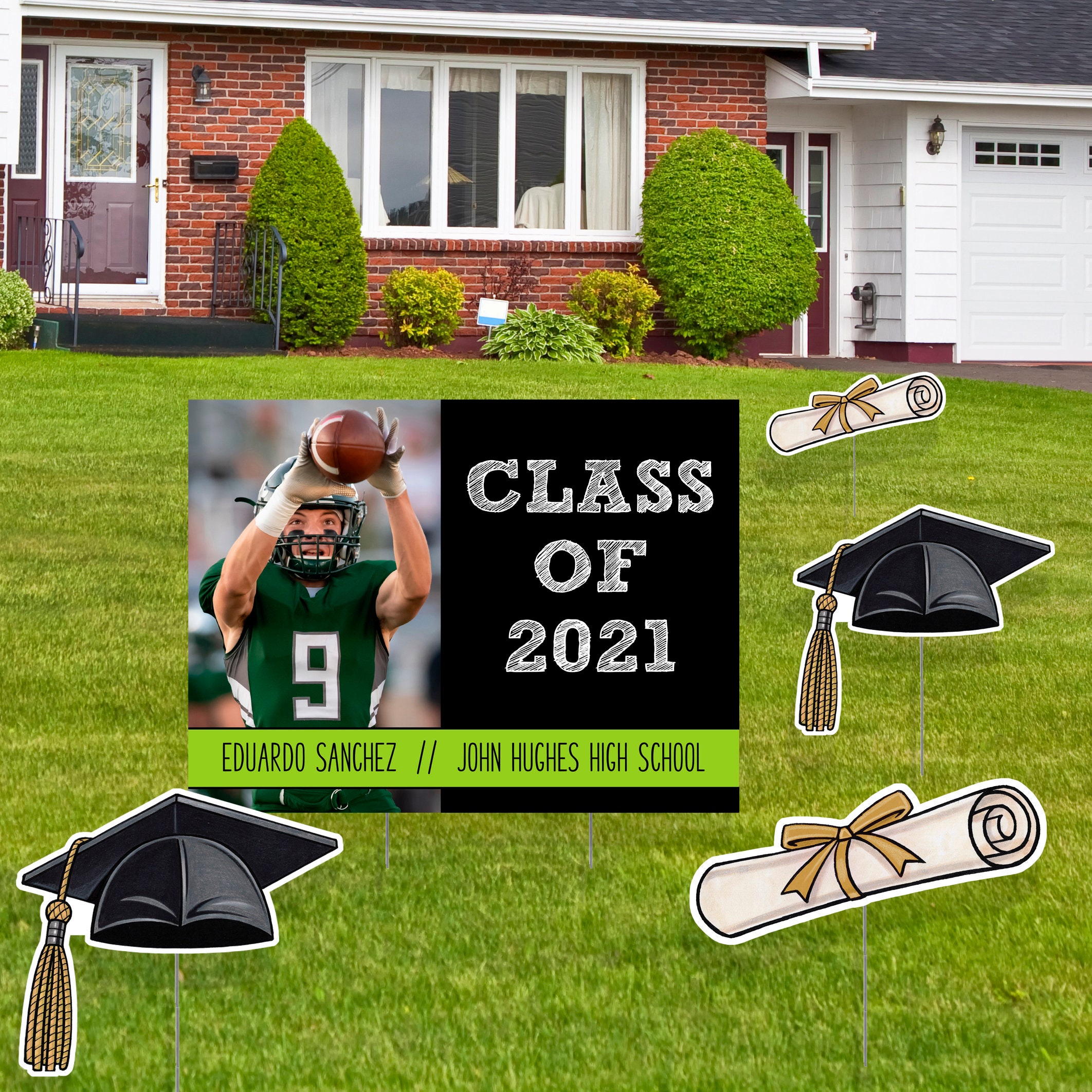 Graduation Yard Card Sign Choose Your Color 2022 Graduation | Etsy