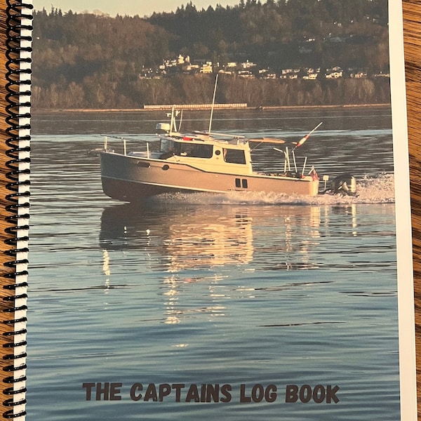Captains Log Book - Etsy